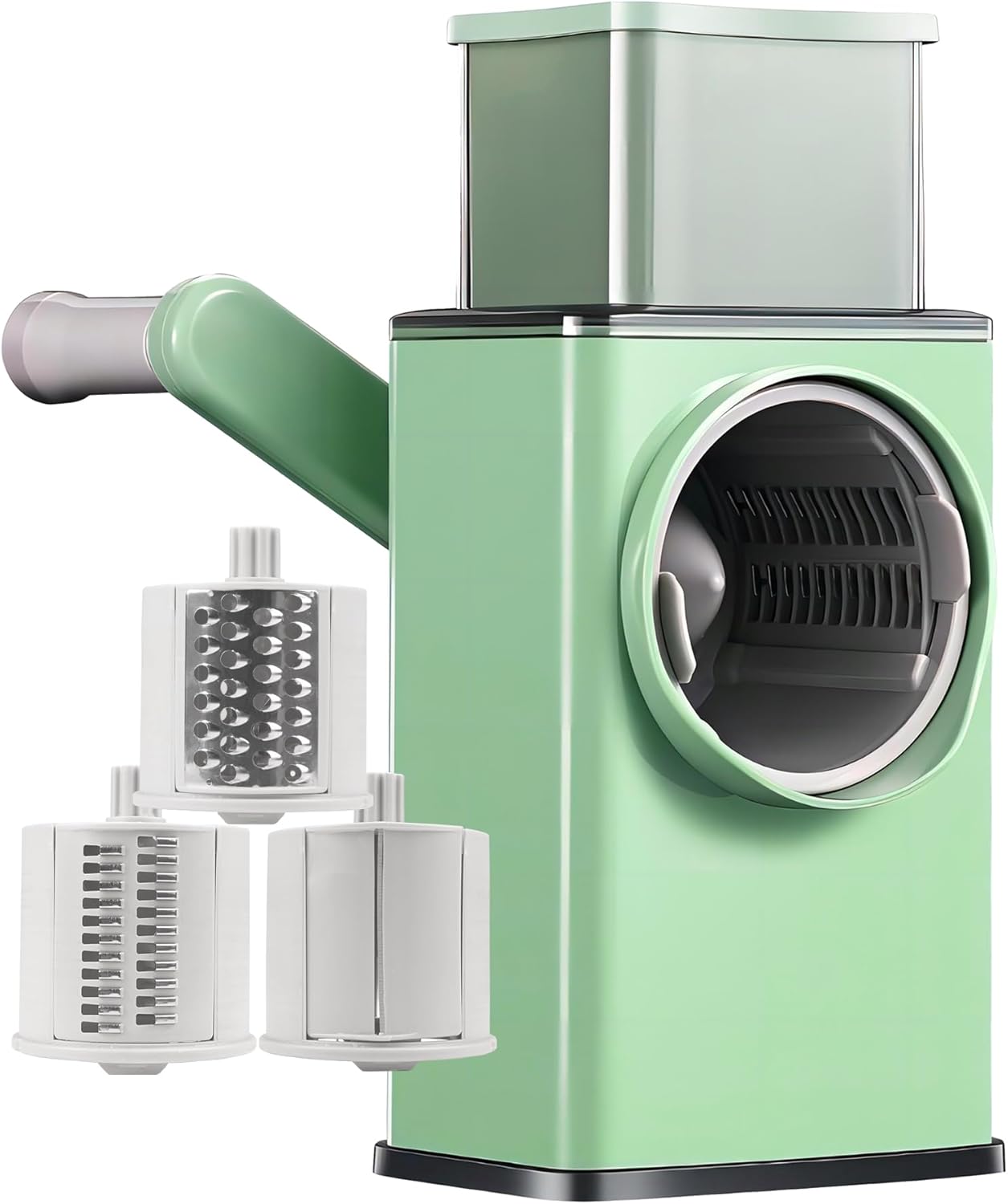 Amazon.com: Cheese Grater Rotary Cheese Grater with Handle Master ...