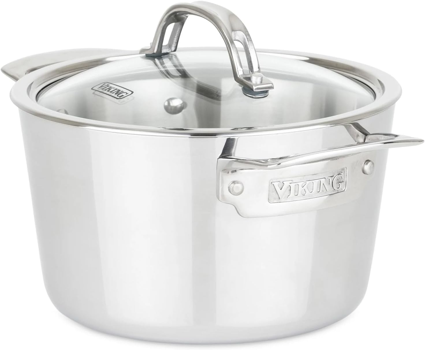 Amazon.com: Viking Culinary 3-Ply Stainless Steel Pasta Pot, 8 Quart ...