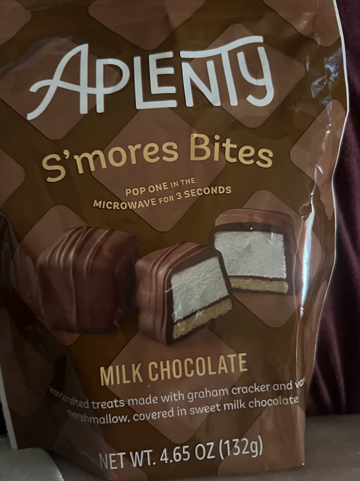 Amazon.com: Amazon Brand, Aplenty Milk Chocolate S'mores Bites, 4.65 Oz