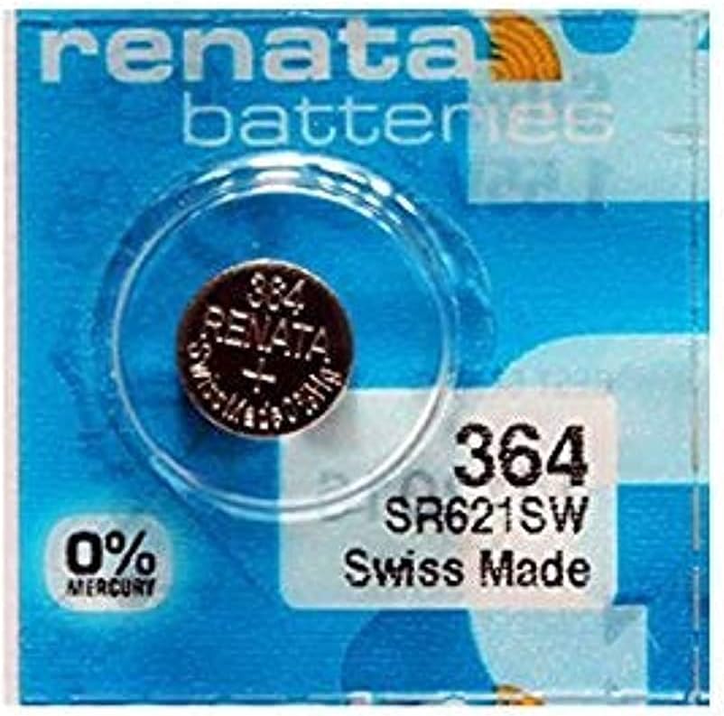 Amazon.com: #364 Renata Watch Batteries 10Pcs : Health & Household