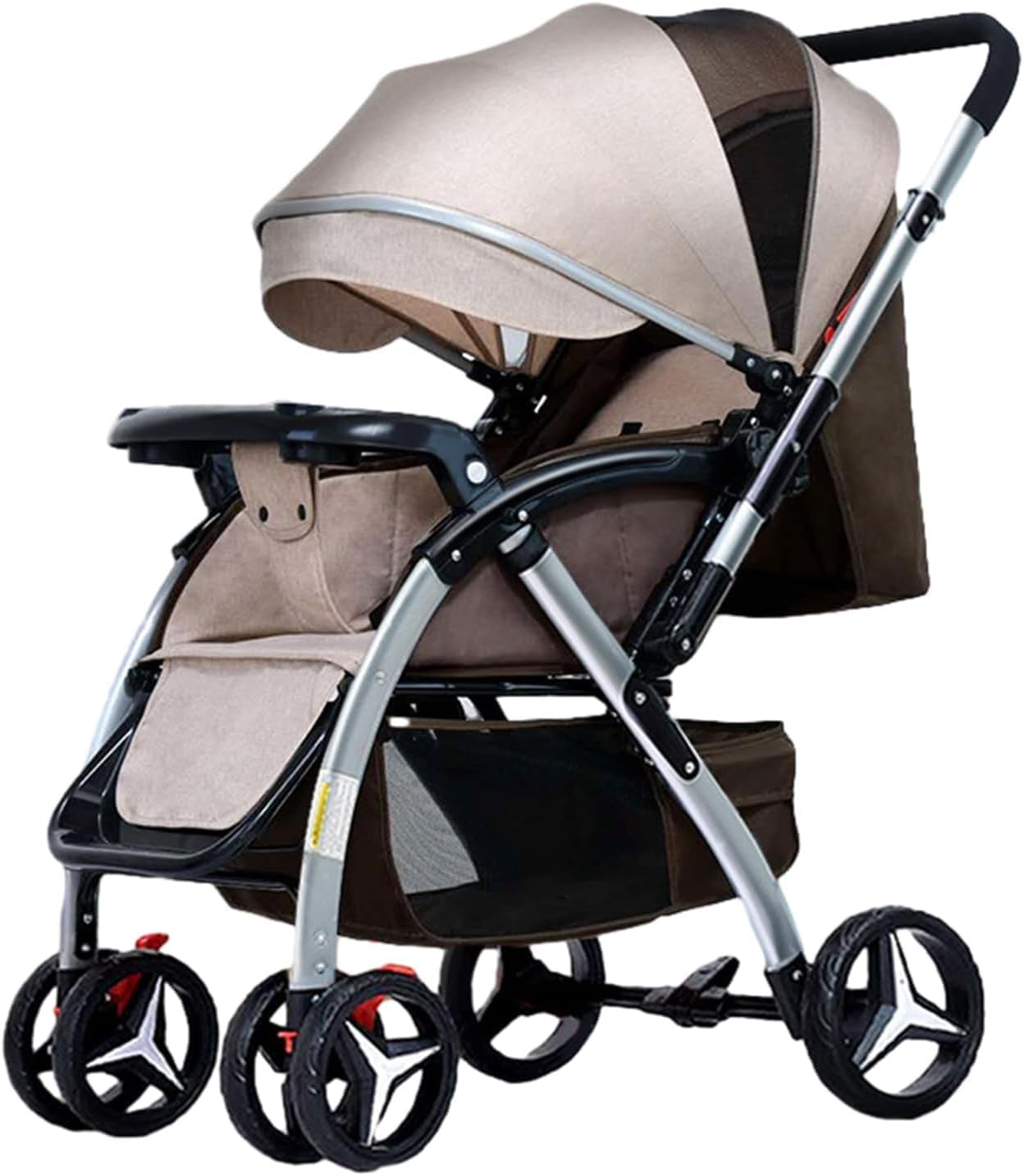 Lightweight Stroller, Foldable Convenience Baby Stroller with Two-Way ...
