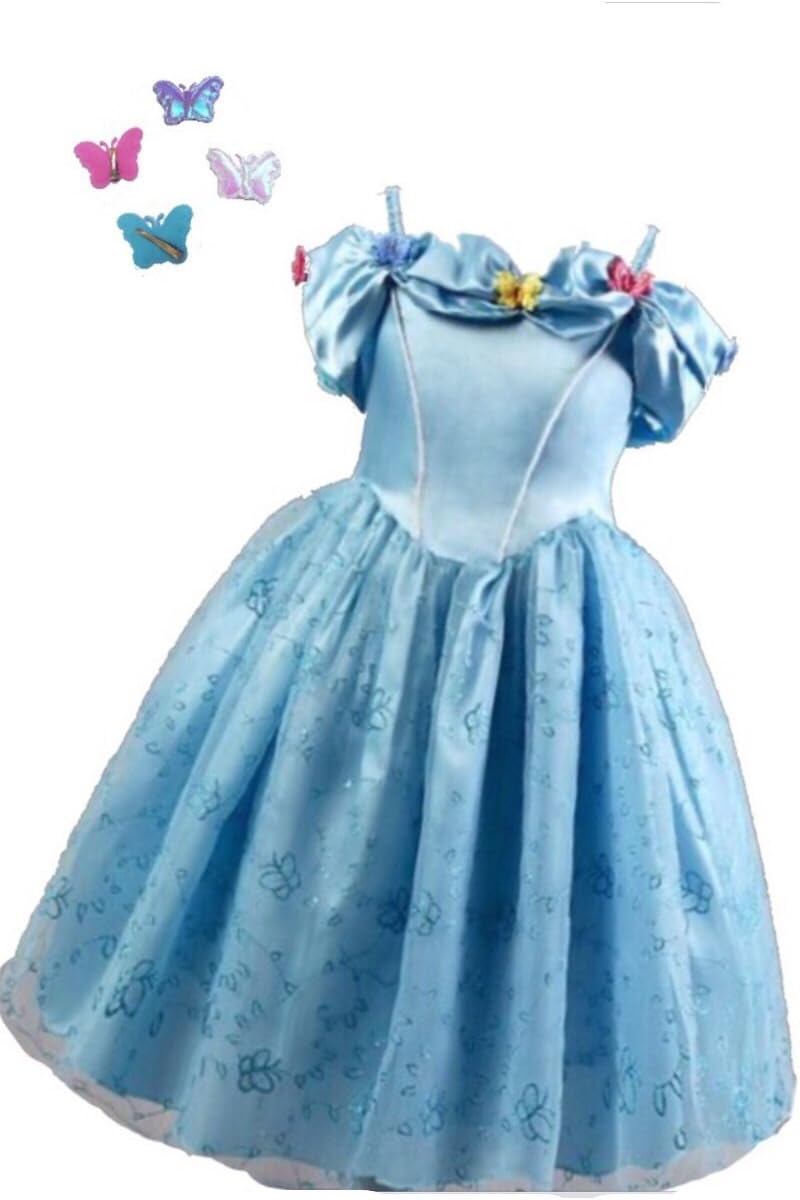 Amazon.com: New 2015 Cinderella Light Blue Dress (2-3 Years, 2-Piece ...