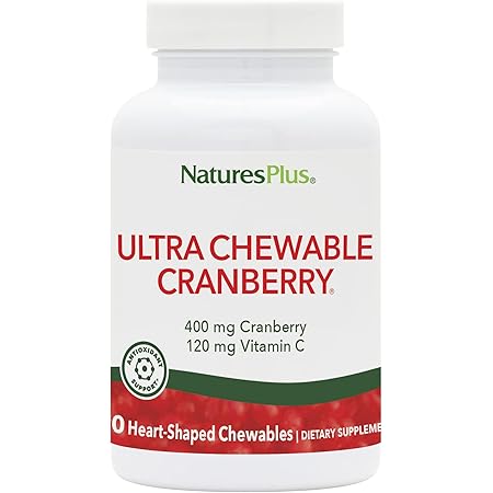 Amazon.com: Uricalm Cranberry, Daily Dietary Supplement Chewable with D ...