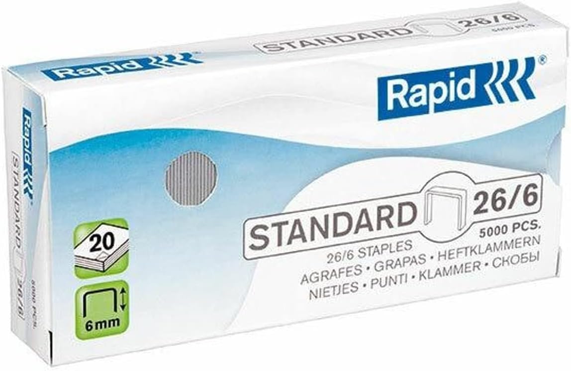 Rexel Staples No56 6Mm Pk1000 06131: Amazon.co.uk: Stationery & Office ...