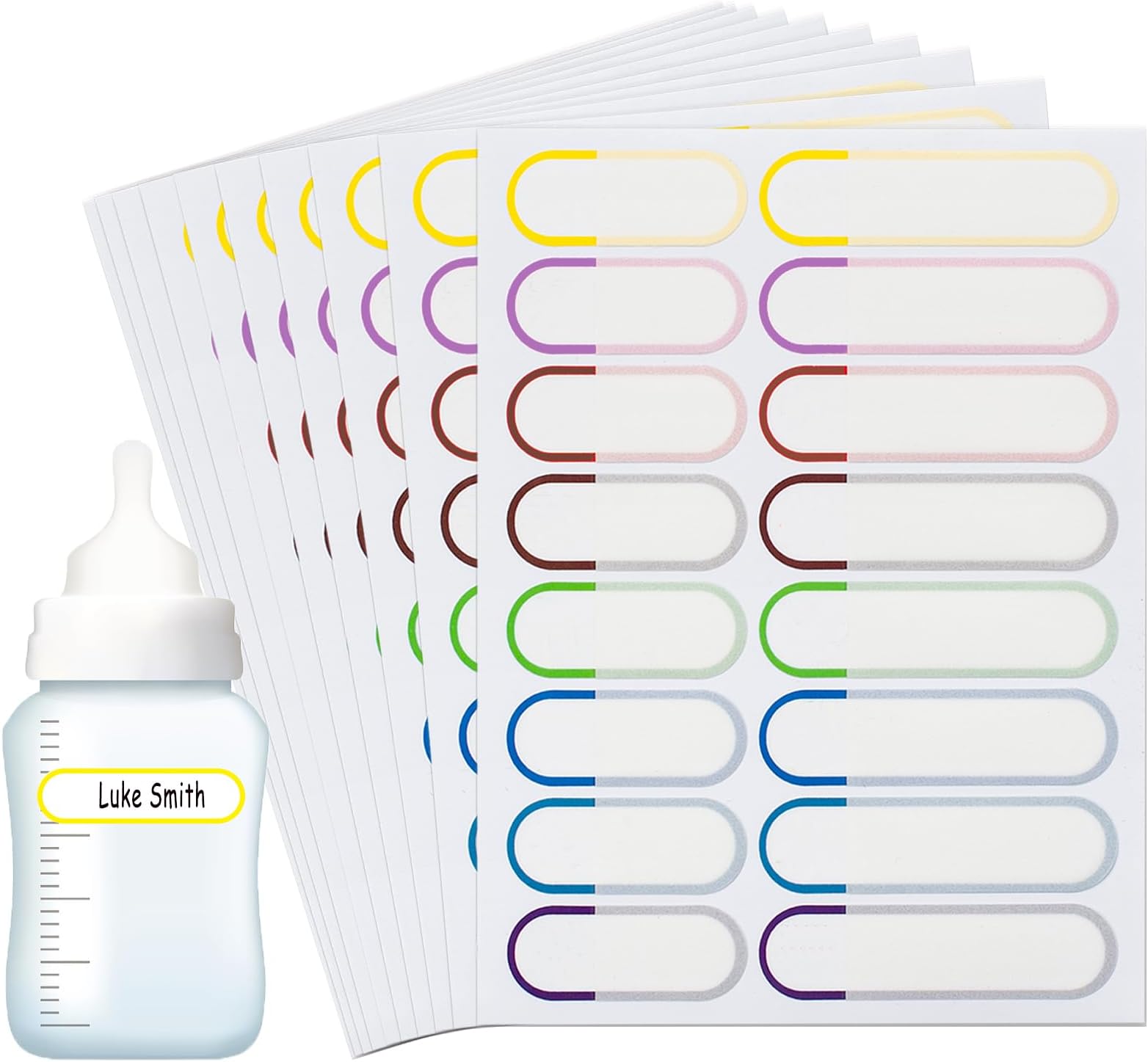 Amazon.com : Name Labels for Kids Stuff School Supplies, Waterproof ...