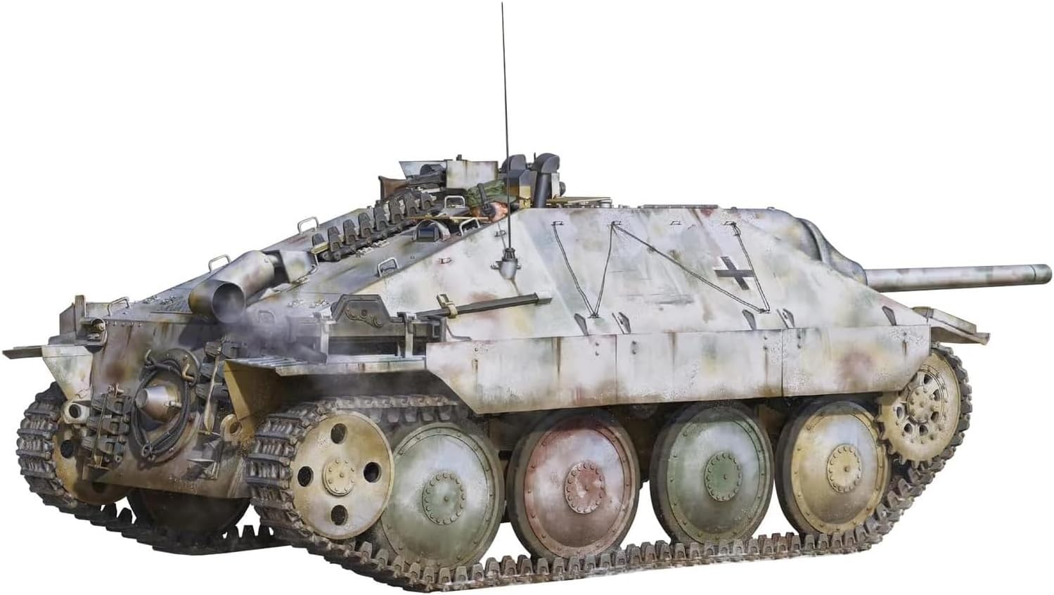 TAKOM 2172 Jagdpanzer 38(t) Hetzer LATE with Full Interior Scale 1:35 ...