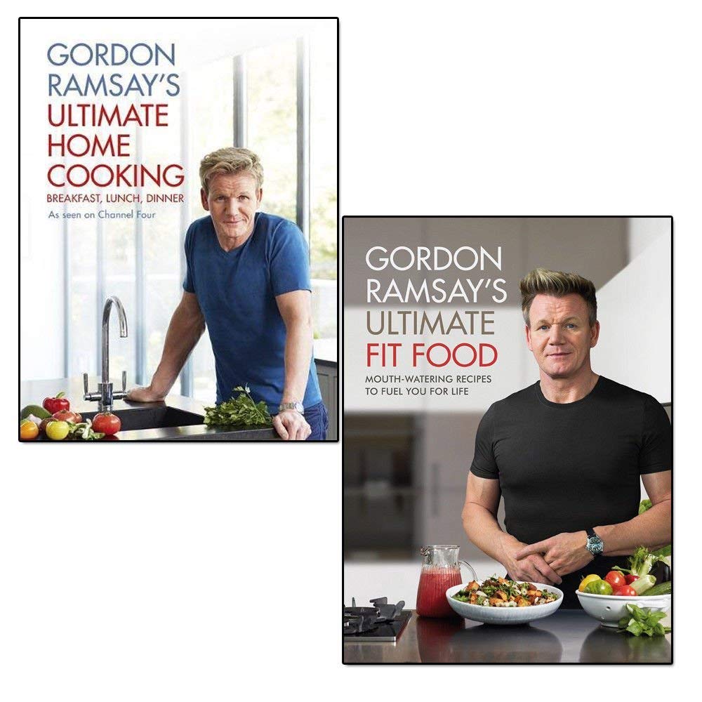 gordon ramsay ultimate fit food and ultimate home cooking 2 books ...