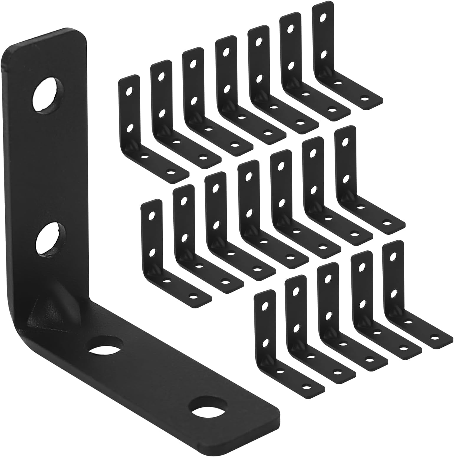 Amazon.com: 12 Pcs 2 Hole L Shaped 90 Degree Angle Connector Bracket ...