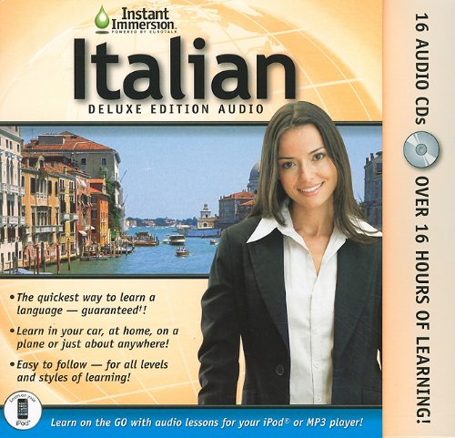 Amazon.com: Instant Immersion Italian Audio Deluxe v2.0 (Italian and ...
