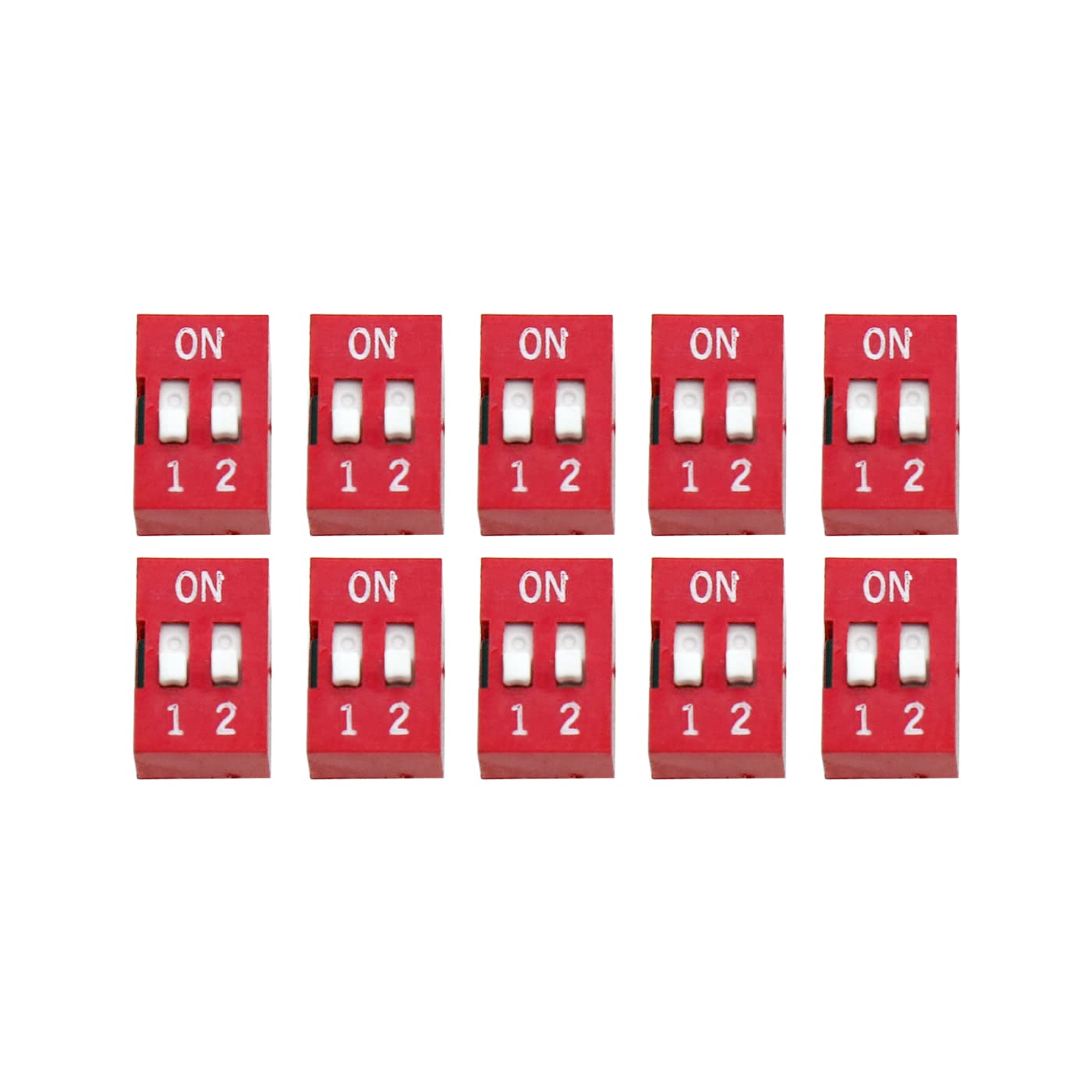 Electronic Spices Manual 2 way DIP switch standard profiles BD02 pack ...
