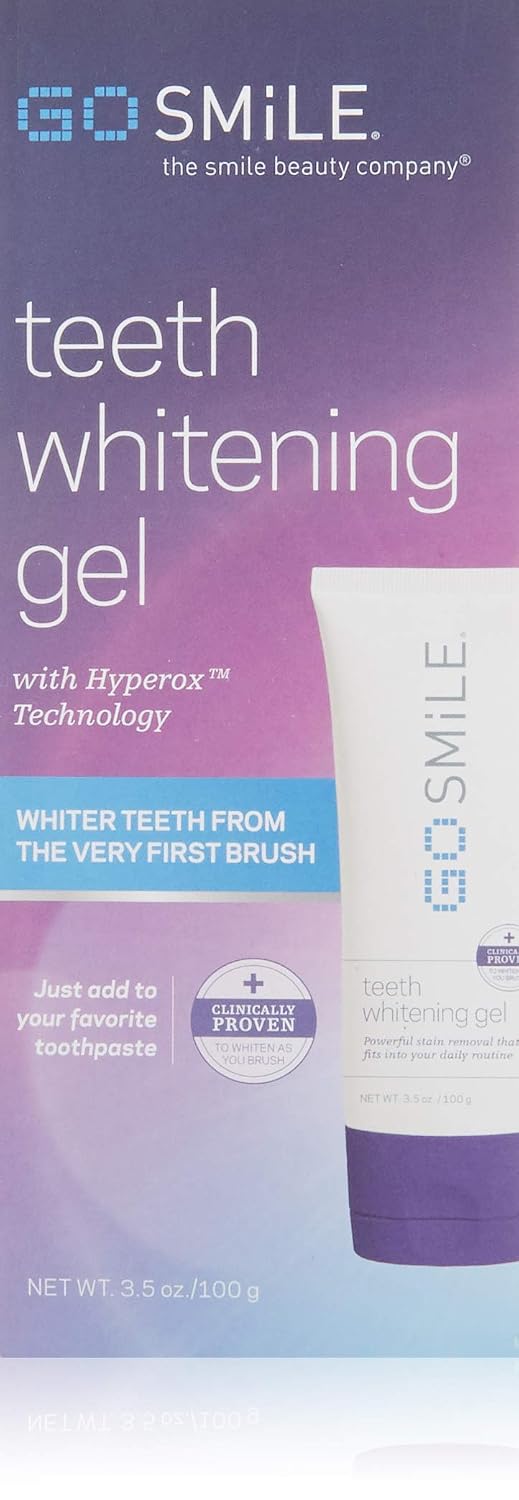 Amazon.com : Go SMiLE Teeth Whitening Gel - 3.5oz Teeth Whitening Gel ...
