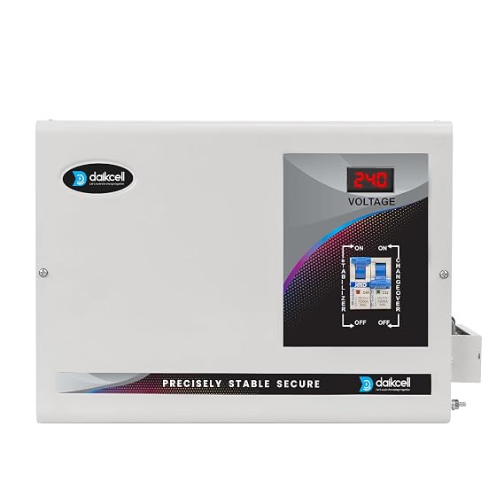 daikcell 5 KVA 90-300V Mainline Voltage Stabilizer for Single Phase ...
