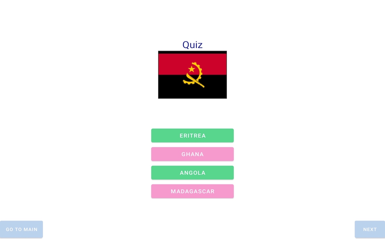 World Flags Flash Card and quiz - App on Amazon Appstore