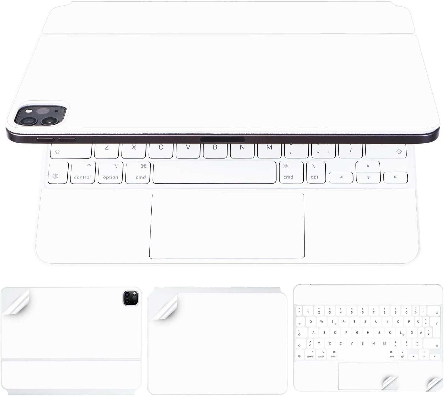 Amazon.com: Ultra Thin Magic Keyboard Cover for 11 inch iPad Air M2 ...