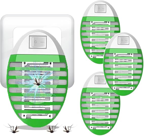 Mosquito Lamp, Electric Insect Killer, Socket Insect Killer with UV ...