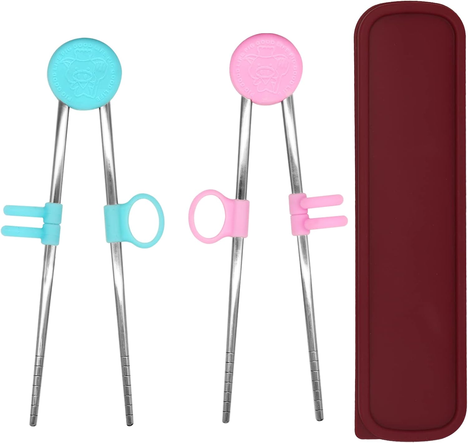 Amazon.com: Teach Your Kids How to Use chopsticks with our 2 Pairs of ...