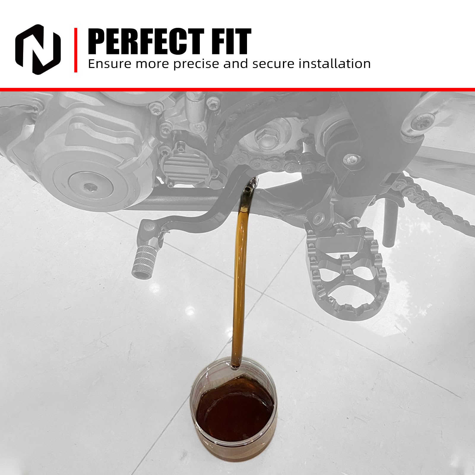 Snapklik.com : NICECNC Red Oil Change Drain Tool Compatible