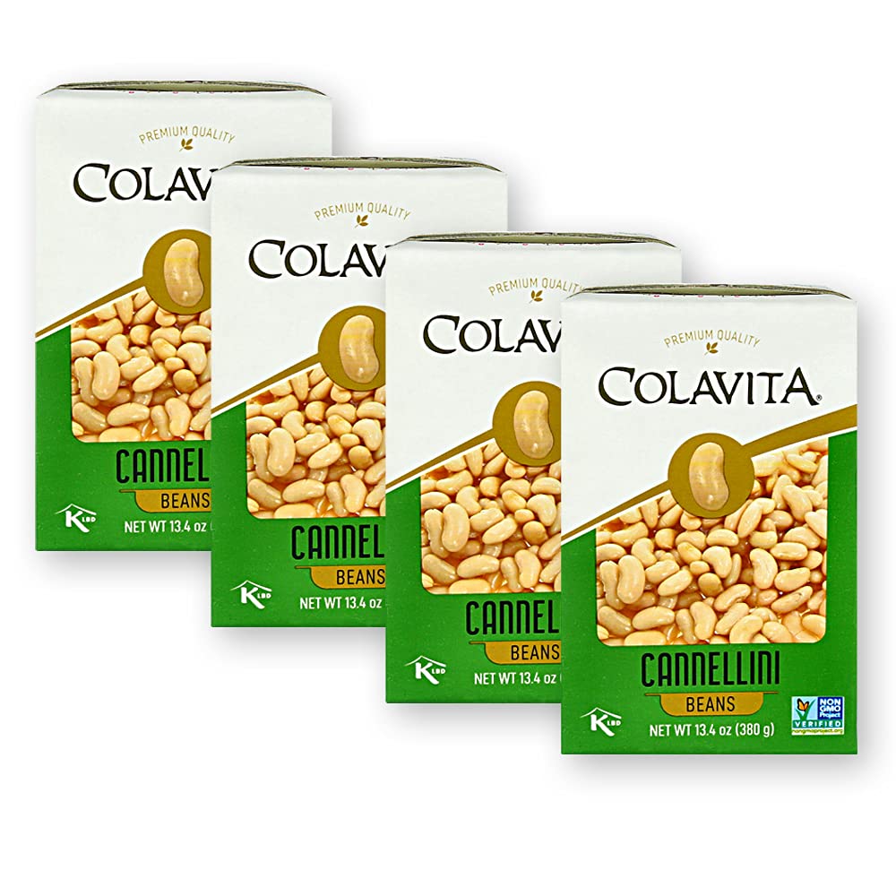 Amazon.com : Colavita Cannellini Beans Beans Pack of 3 Tetra : Grocery ...