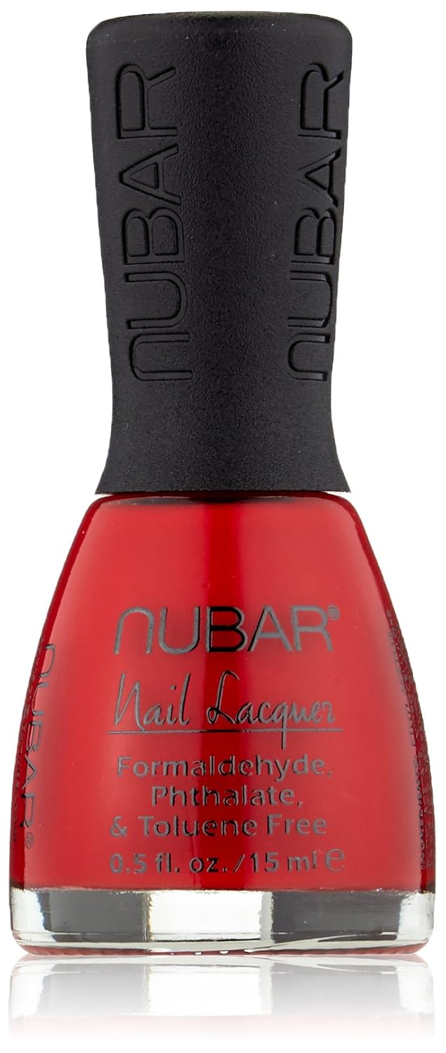 Amazon.com : NUBAR-Competition Red-Nail Lacquer : Nail Polish : Beauty ...