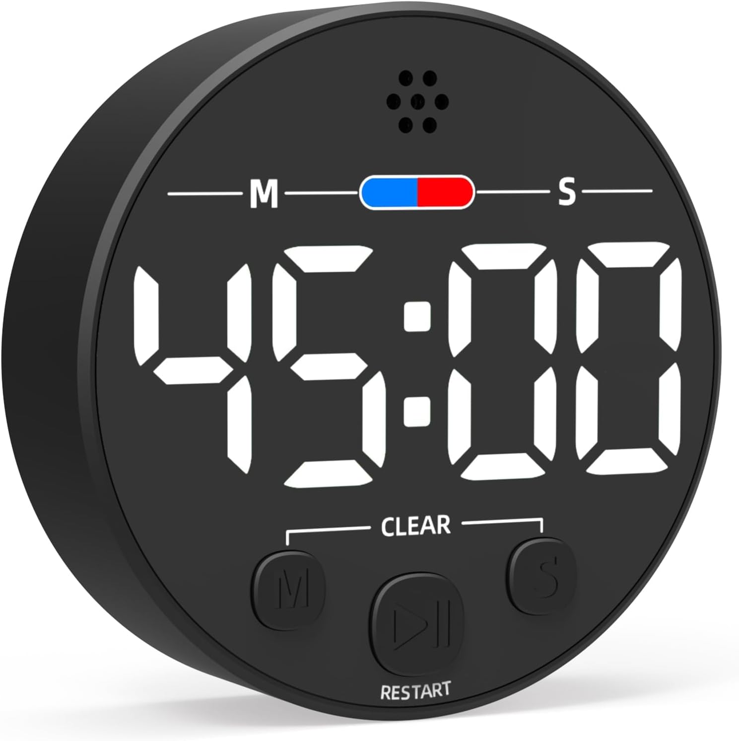 Zonopy LED Digital Timer, Magnetic Countdown Loud Timer for Kitchen ...