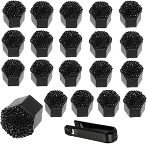 Amazon.com: Katutude 20Pcs Wheel Nut Covers 17mm Wheel Lug Nut Bolt ...