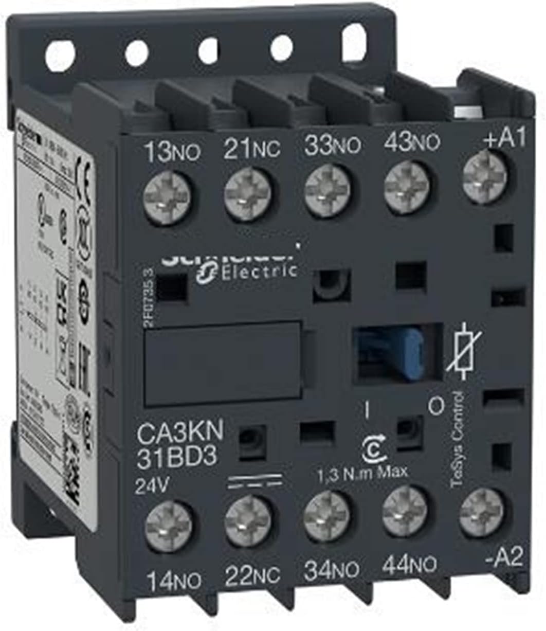 Amazon.com: SOBOUR CA3KN31BD3 CA3-KN31BD3 Control Relay, K, 4P(3NO+1NC ...