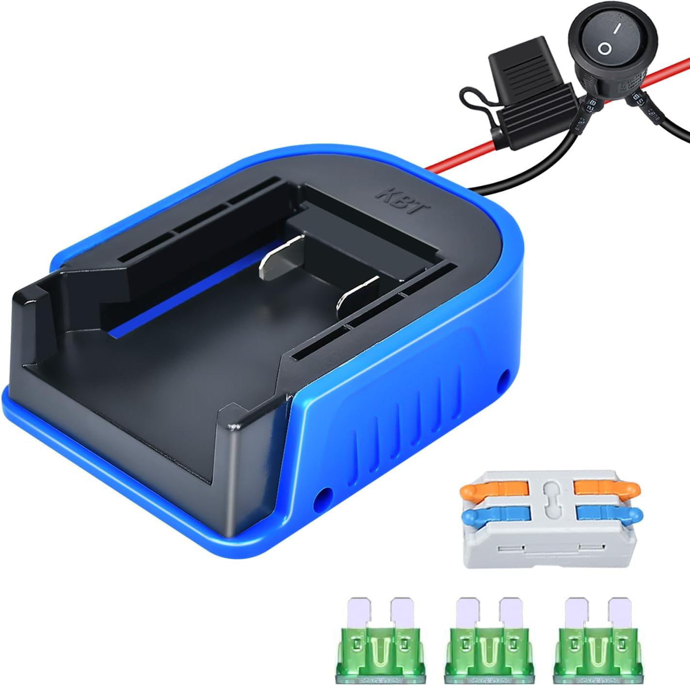 Amazon.com: Wheels Battery Adapter for Kobalt 24V Max Battery with 14 ...