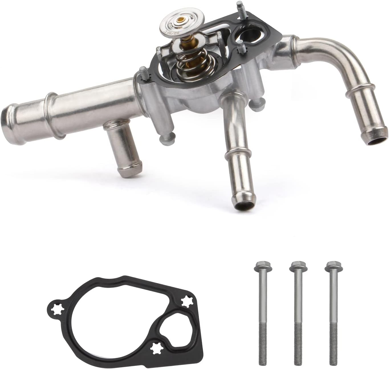 Amazon.com: MILIPARTS Coolant Thermostat Housing Assembly Fit for 2010 ...