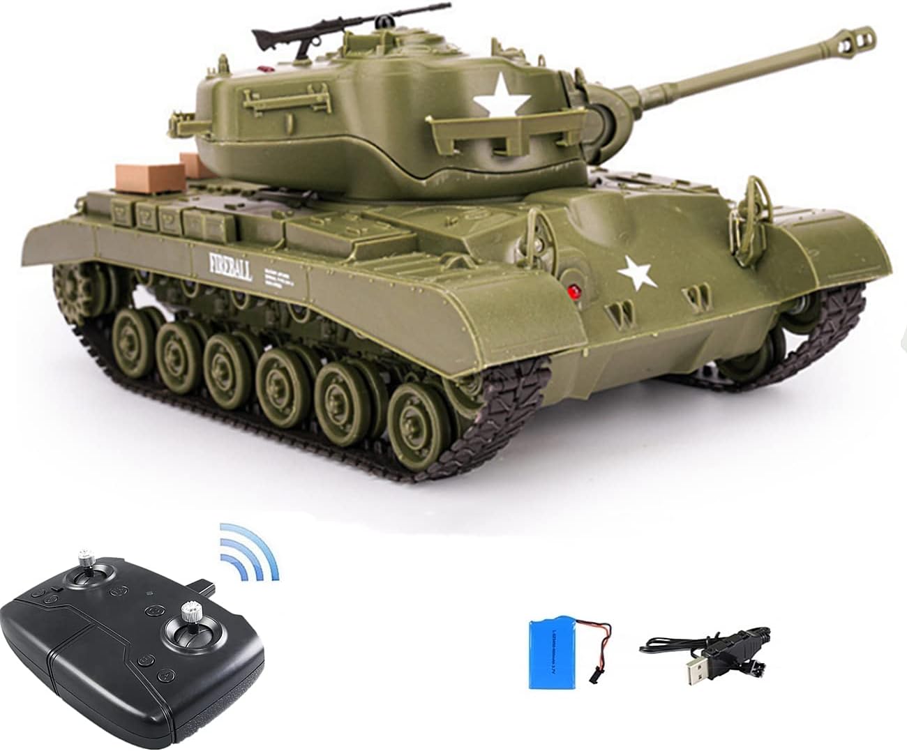 RC Tank M26 Pershing Military Truck Vehicles RC Car Remote Controlled ...