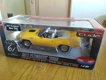 Amazon.co.jp: HIGHWAY 61 1971 PLYMOUTH HEMI CUDA NASH BRIDGES BYC ...