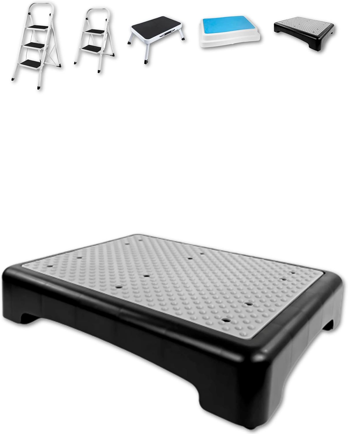 TheWhiteWater Half Step Stool Mobility Aid for Elderly – Non Slip ...