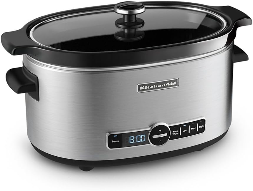 Amazon.com: Bella 5-Qt. Slow Cooker with Dipper: Home & Kitchen