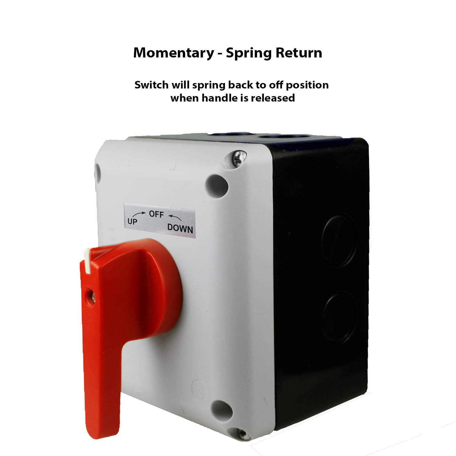 ASI Boat Lift Switch Single Phase Momentary Spring Return For 1HP ASI Boat Lift Switch Single Phase Momentary Spring Return For 1HP