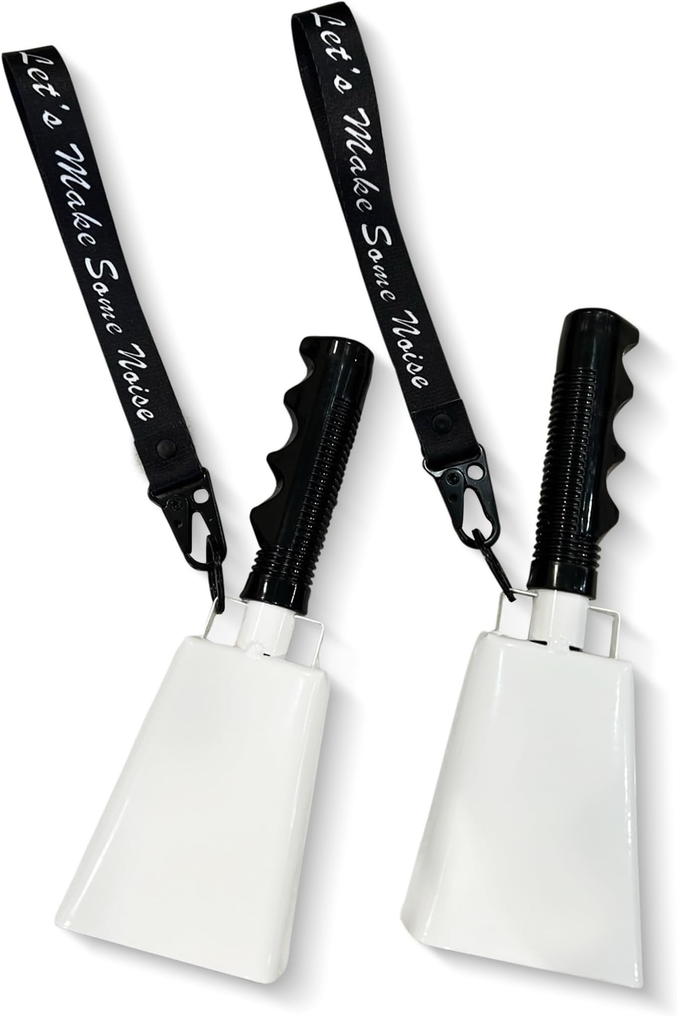 Amazon.com: Cow Bells with Wrist Strap - Cowbell with Handle 2pcs ...