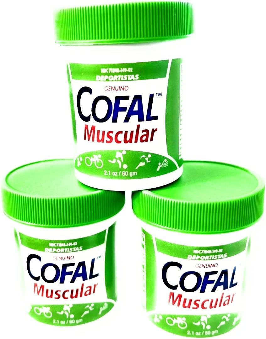 Amazon.com: Cofal Original Cream - 3.5 OZ-Pain Relieving Cream Powerful ...