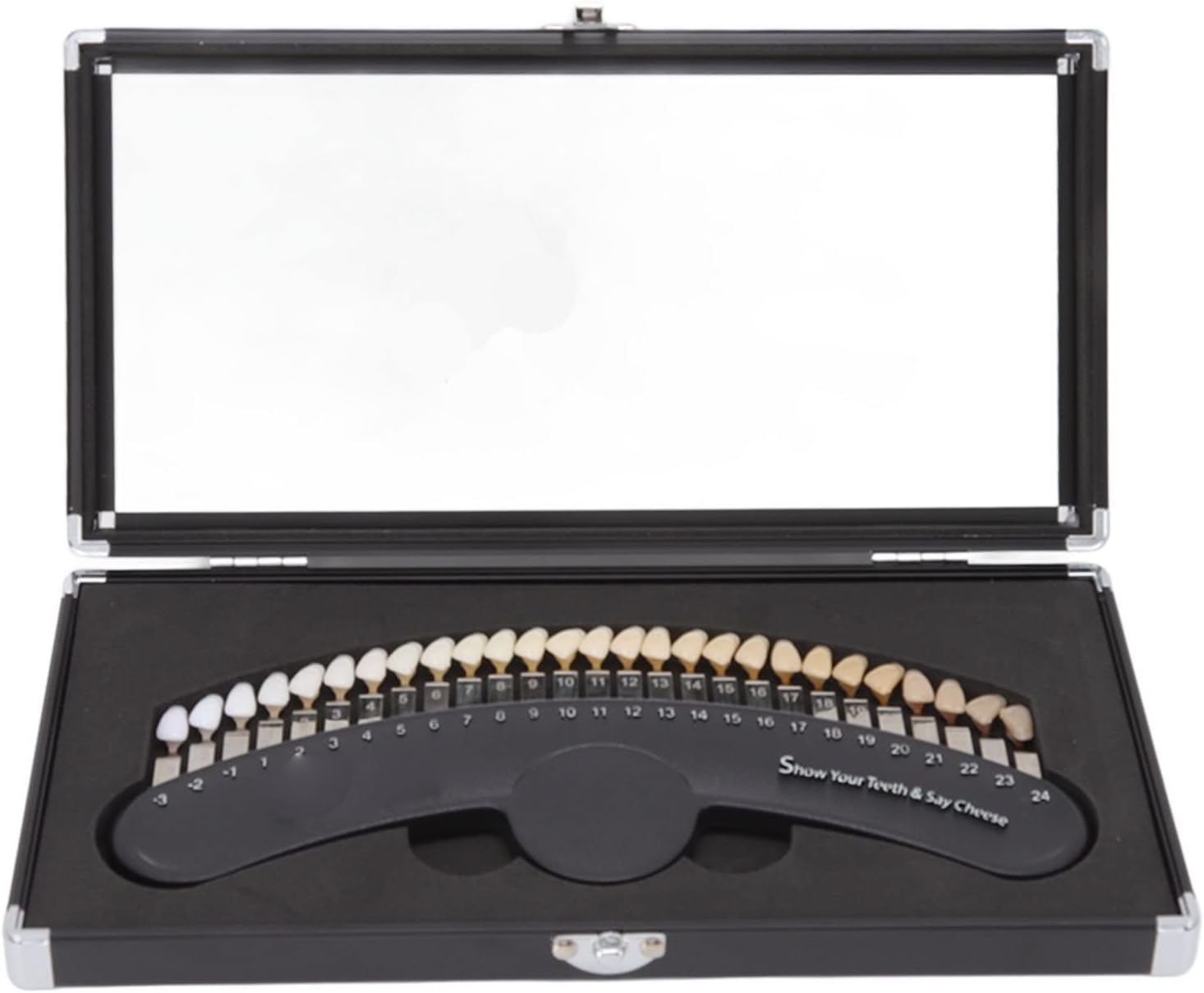 Amazon.com: Teeth Whitening Shade Guide with 27 Colors Professional Box ...