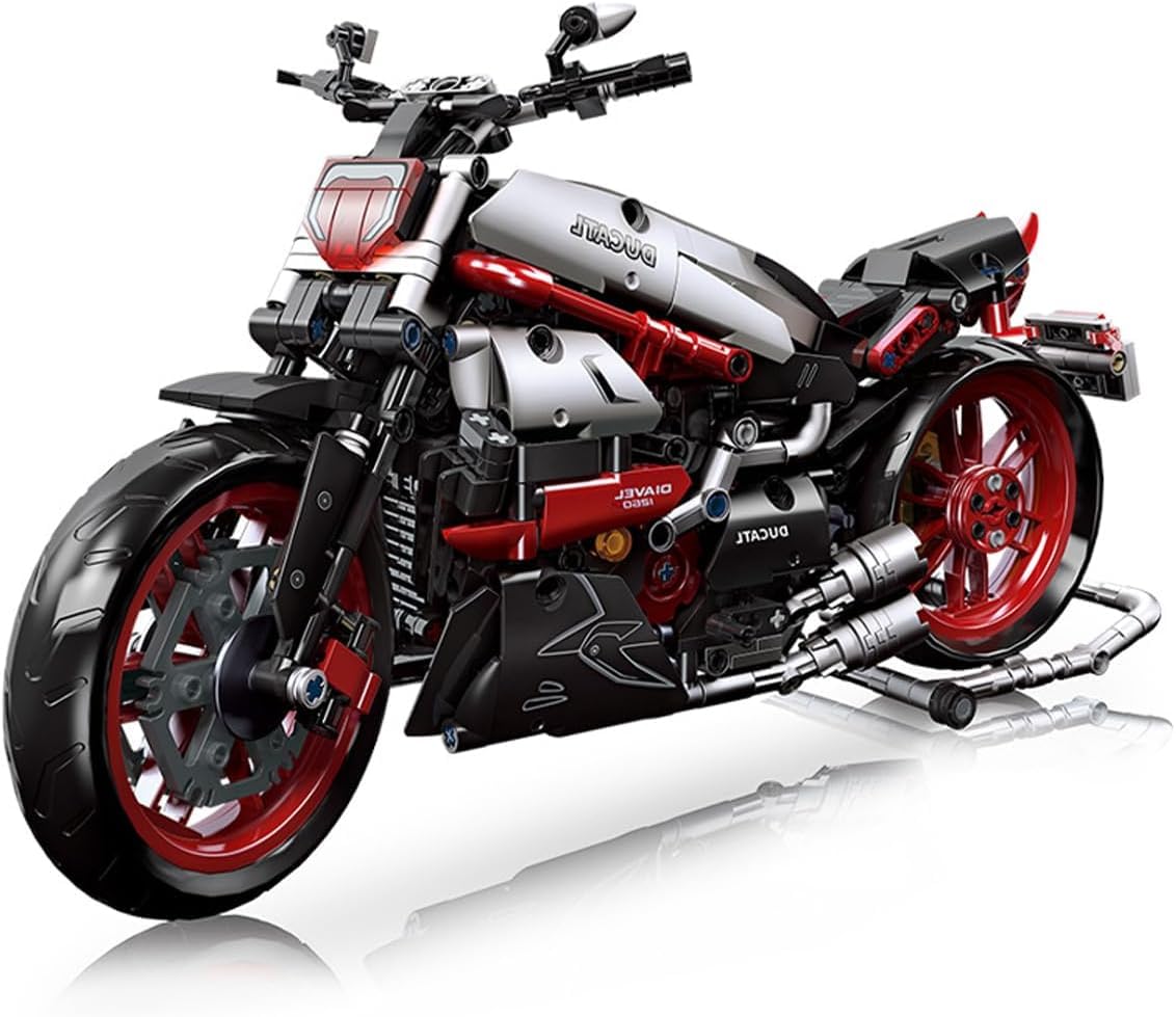 Technic Motorcycle Model Kit, 896+ Pieces Superbike Model Motorbike ...