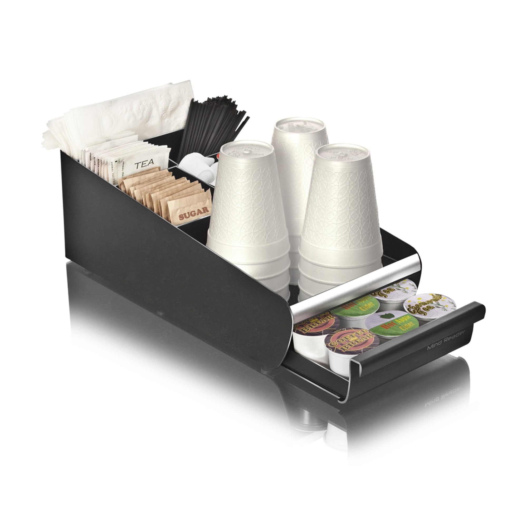 Snapklik.com : Cup & Condiment Organizer, 18 Pod Capacity, Single Serve ...