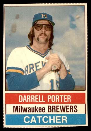 Amazon.com: 1976 Hostess # 117 Darrell Porter Milwaukee Brewers ...
