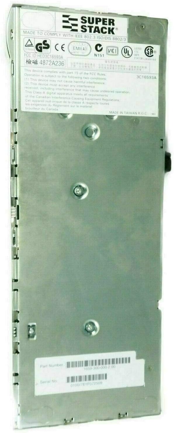 Amazon.com: 3Com Superstack II Baseline Dual Speed HUB 24 : Electronics