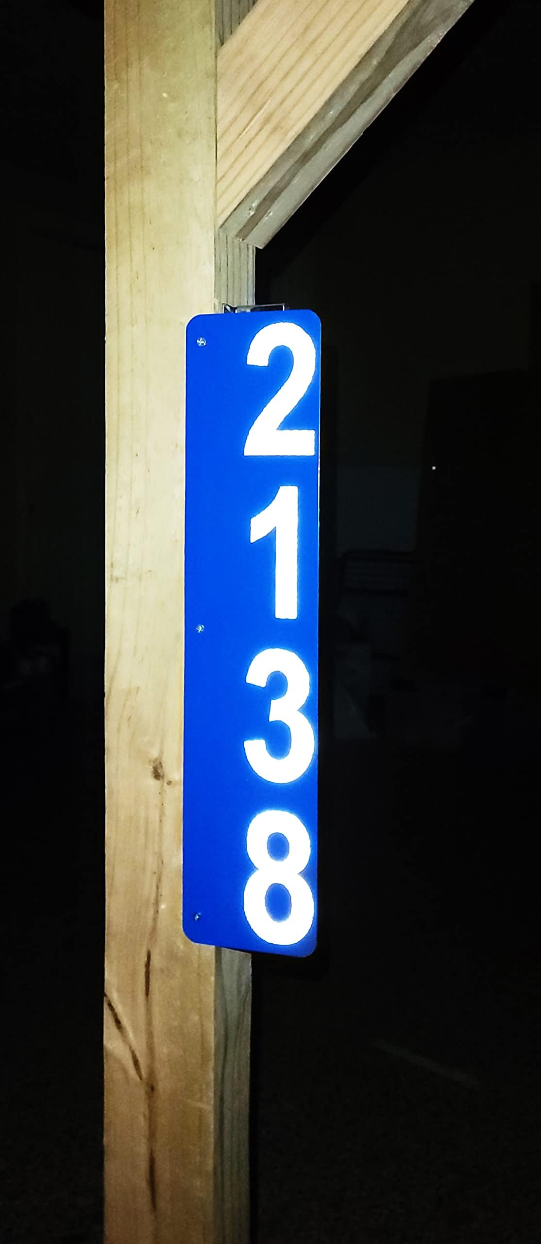 Amazon.com : Custom 911 Reflective Address Sign - very highly visible ...