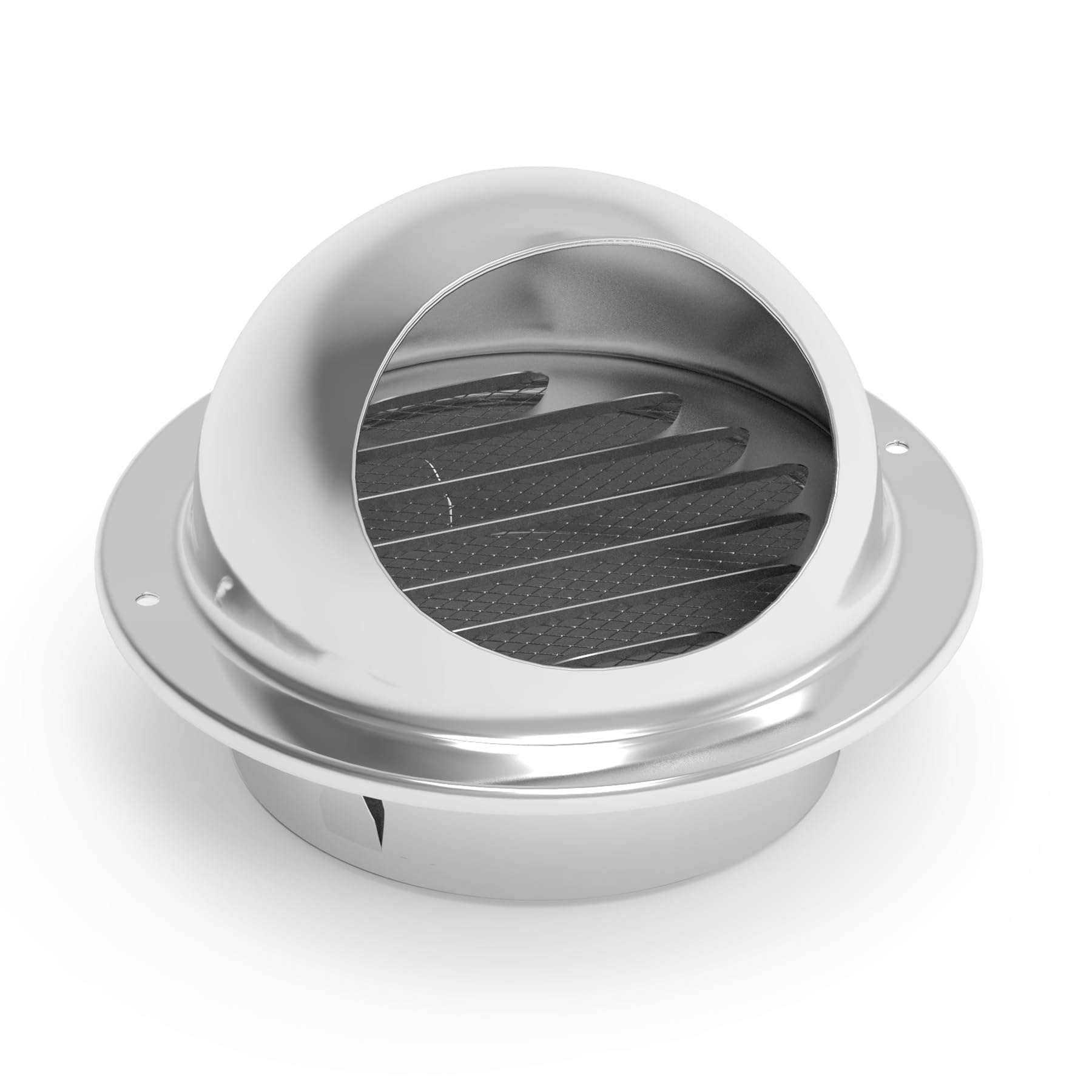 Pearwow 3 Inch Soffit Vents,Stainless Steel Exhaust Air Vent Covers ...