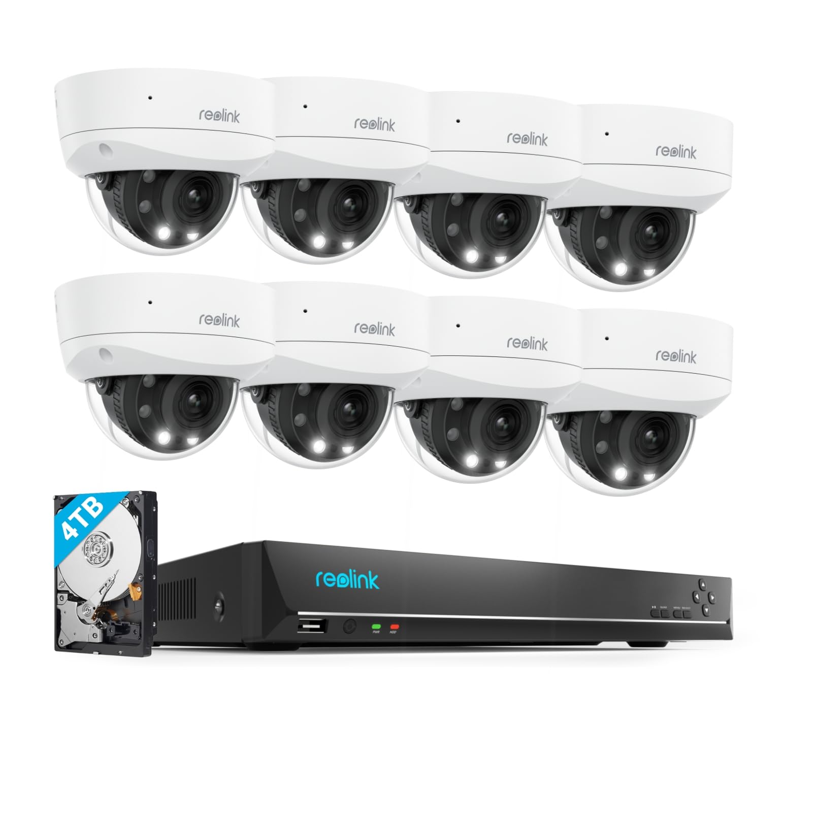 Amazon.com : REOLINK 4K PoE Outdoor Security Cameras, 5X Optical Zoom ...