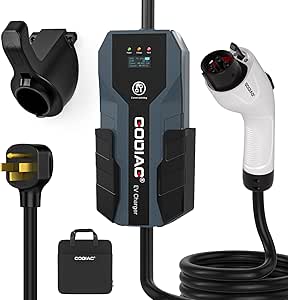 Amazon.com: GODIAG Level 2 EV Charger - ETL Certified, 240V, 32 Amp, 20ft Cable, Portable ...