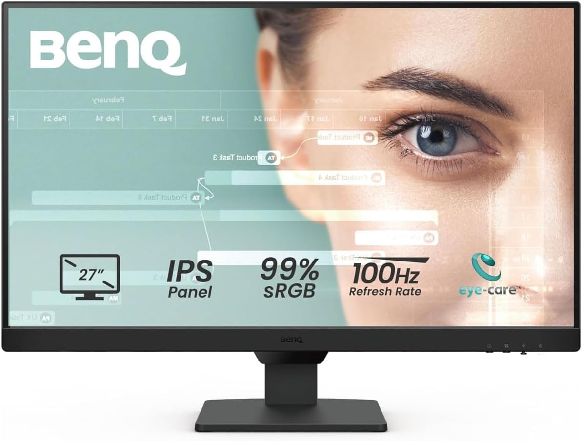 BenQ GW2790E Monitor da gaming 27 pollici, 100Hz, Full HD 100Hz e Eye ...
