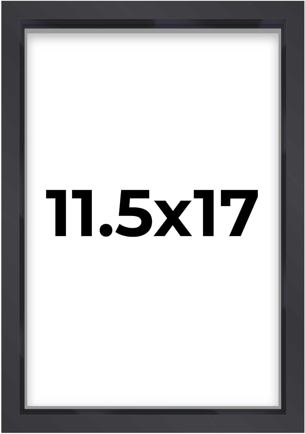 Amazon.com - 11.5x17 Shadow Box Frame Contemporary Black | 3/4" Depth ...