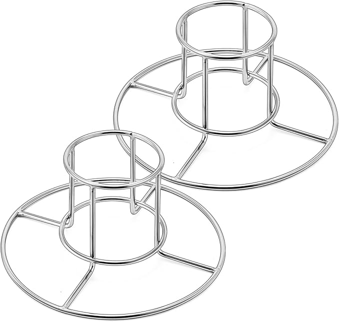 Amazon.com : E-far 2-Pack Beer Can Chicken Holder for Grill Smoker Oven ...