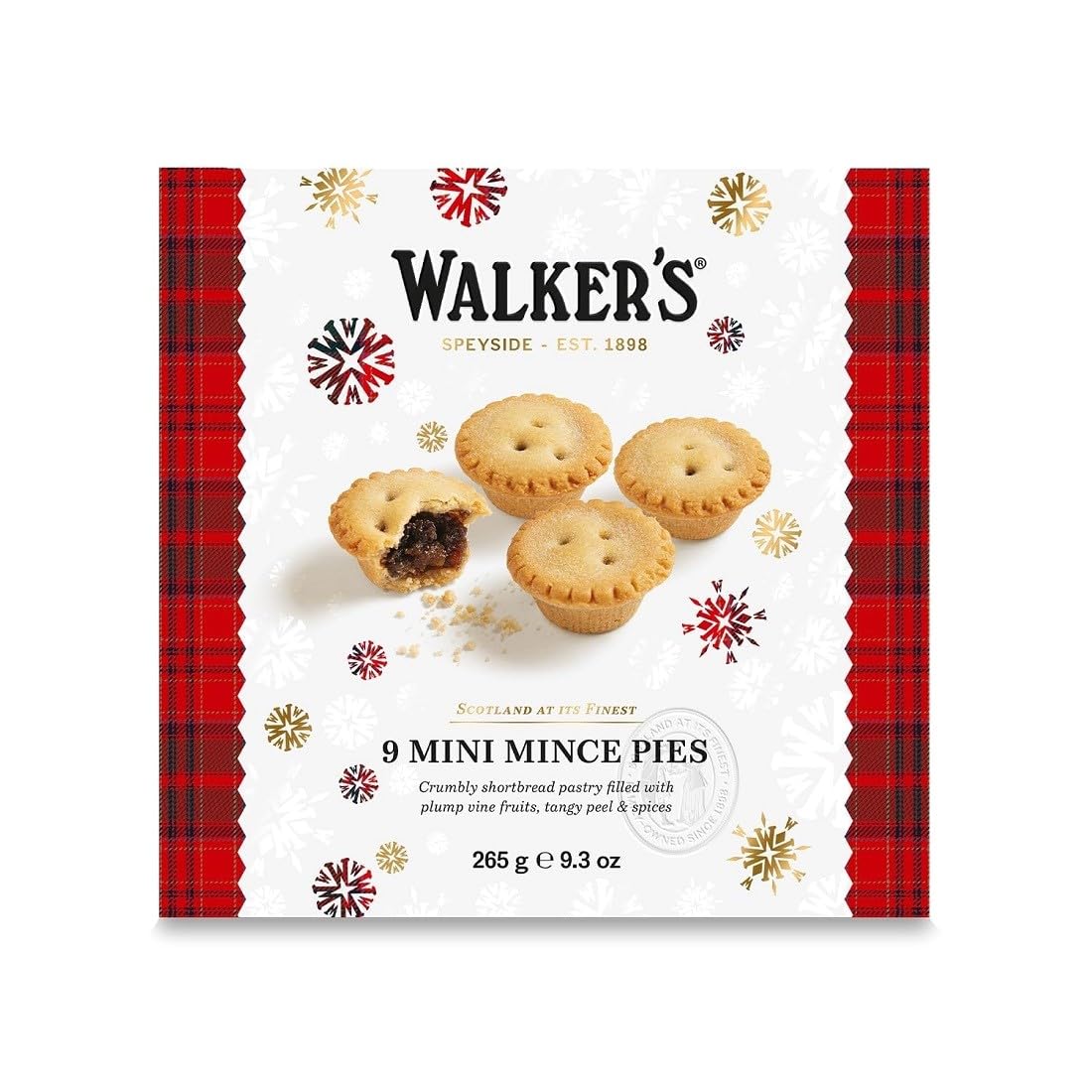 Amazon.com: Walkers Mini Mince Pies 9.3 Ounce : Grocery & Gourmet Food