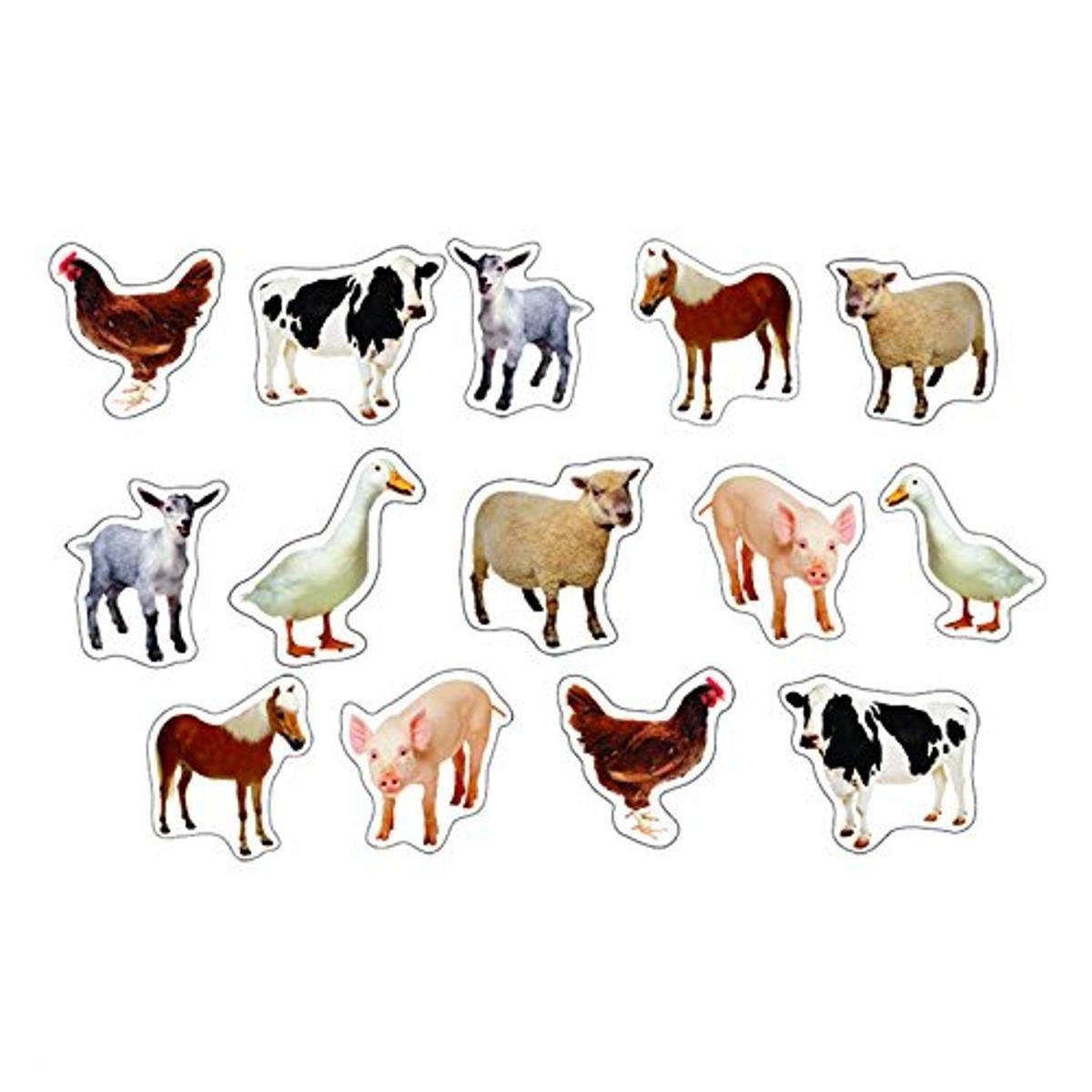 Snapklik.com : Carson Dellosa 84 Farm Animal Stickers For Kids, 6 ...