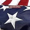 Amazon.com : American Flag 2x3 FT Embroidered Stars, Sewn Stripes ...